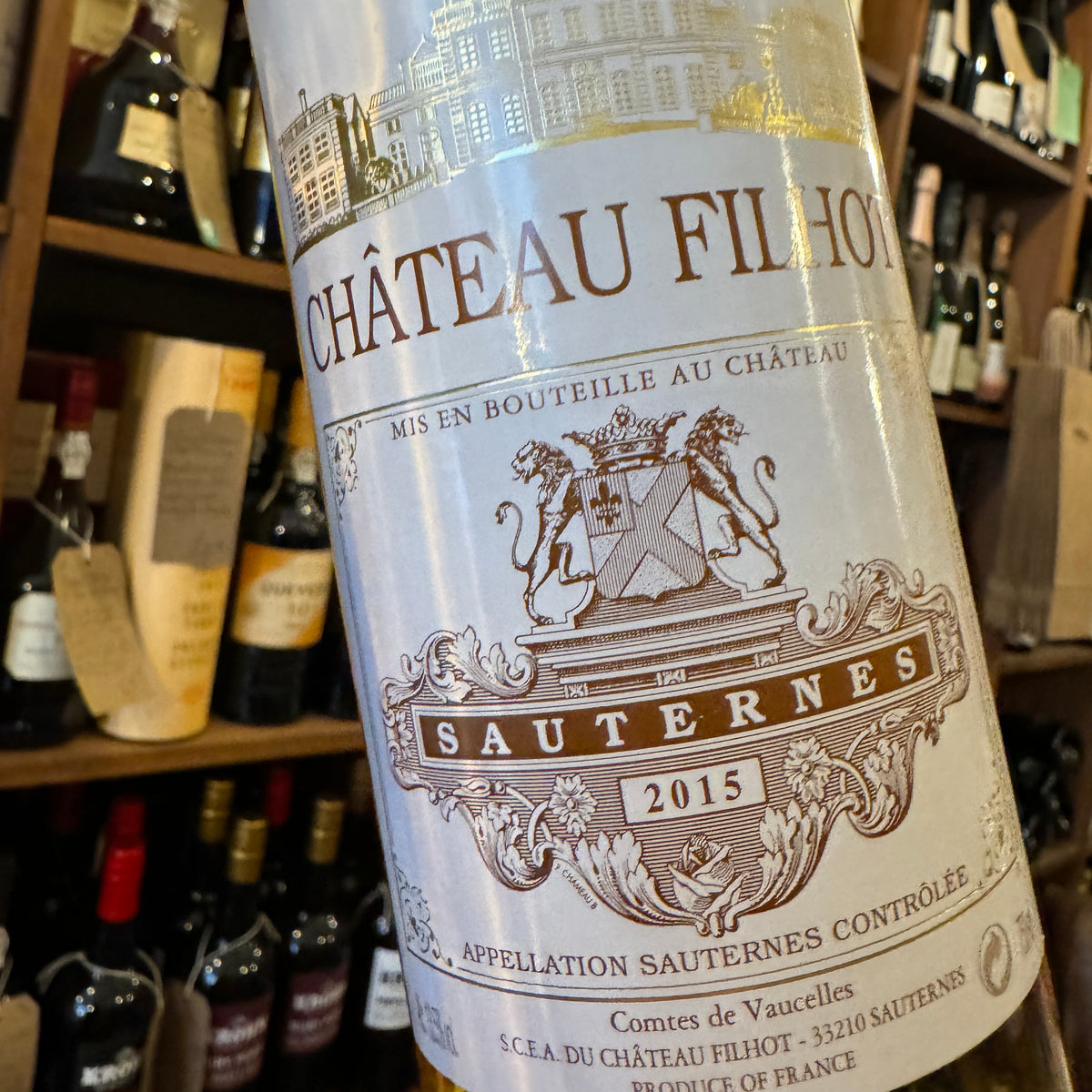 Chateau Filhot Sauternes 2015 75cl – St Andrews Wine Company Ltd