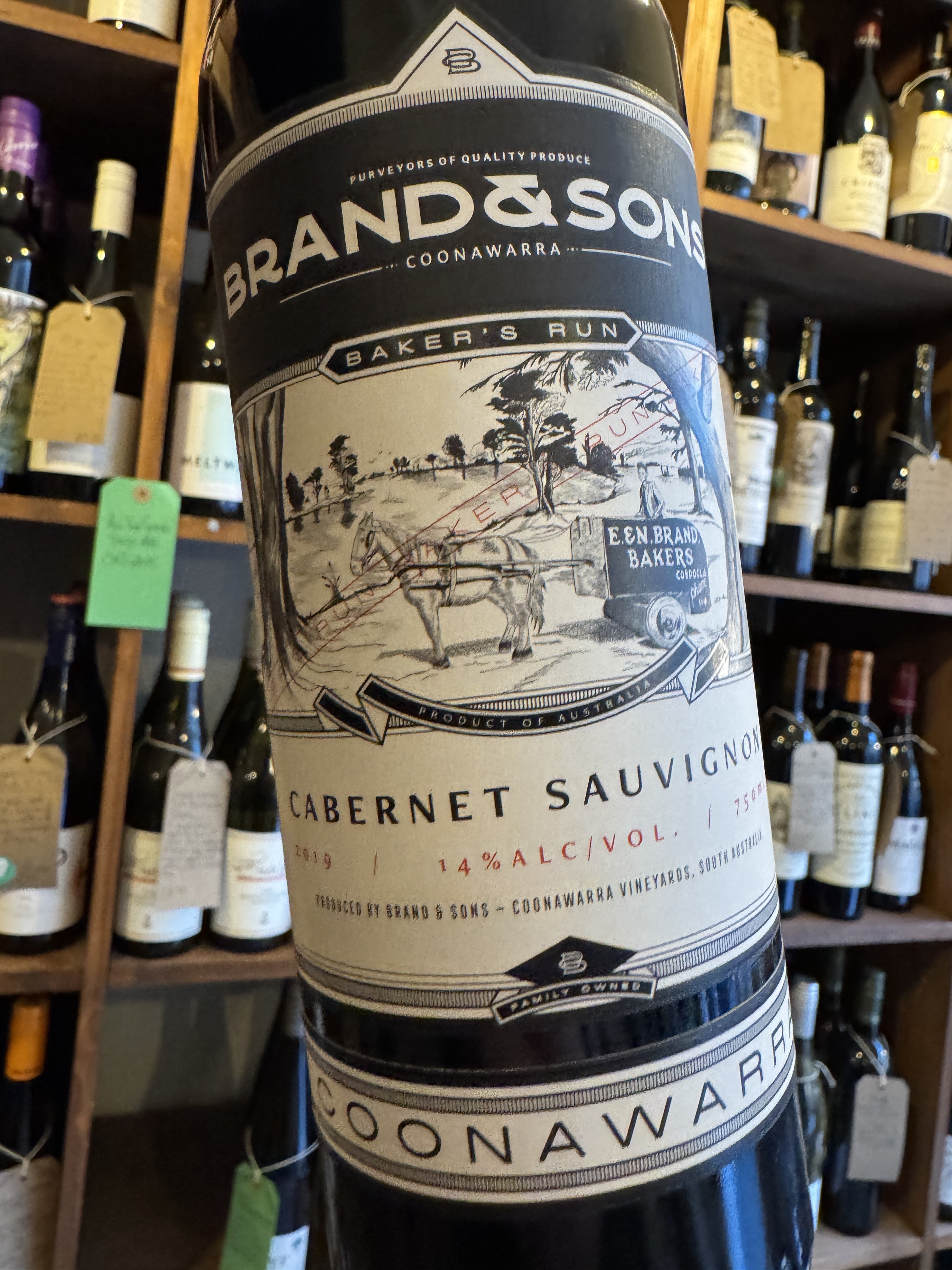 Brand Sons Bakers Run Cabernet Sauvignon 2019 75cl St Andrews Wine Company Ltd