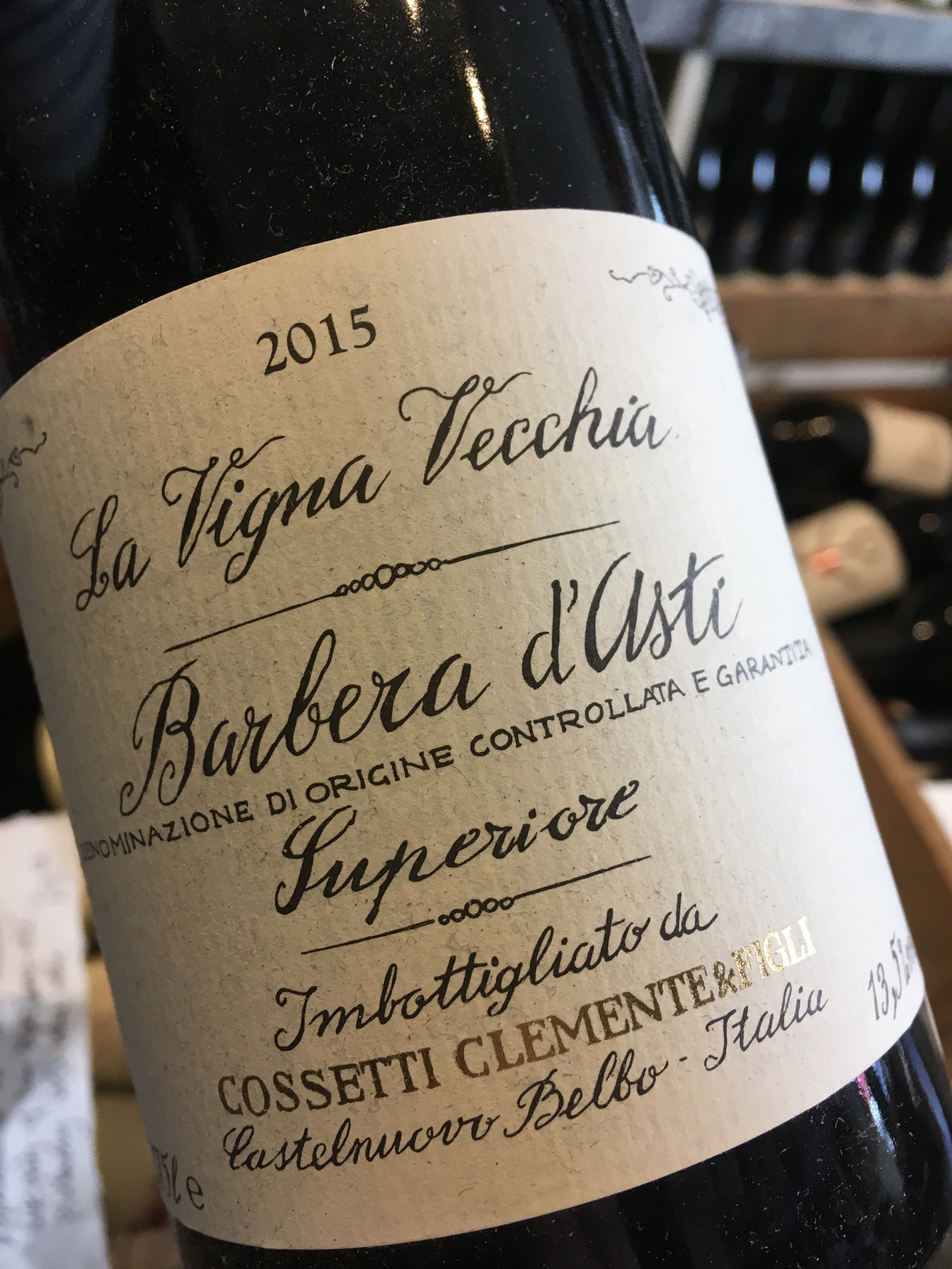 Cossetti Barbera d'Asti 'La Vigna Vecchia' DOCG 2017 75cl – St Andrews ...