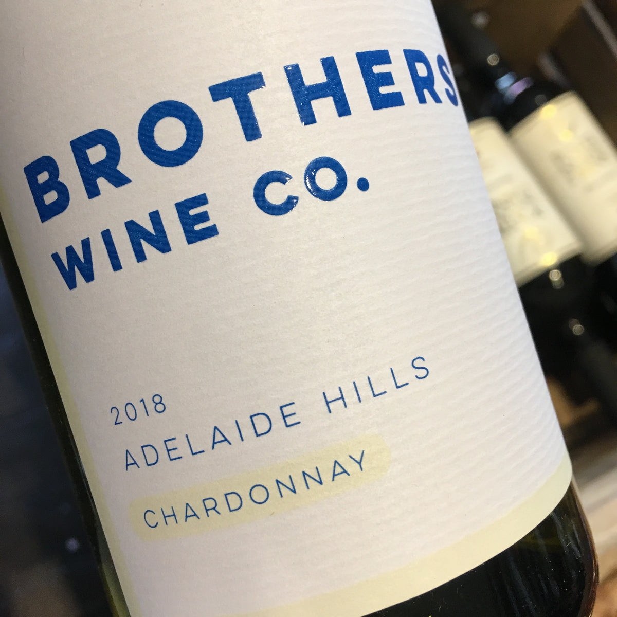 Brothers Wine Co. Chardonnay 2018 75cl – St Andrews Wine Company Ltd