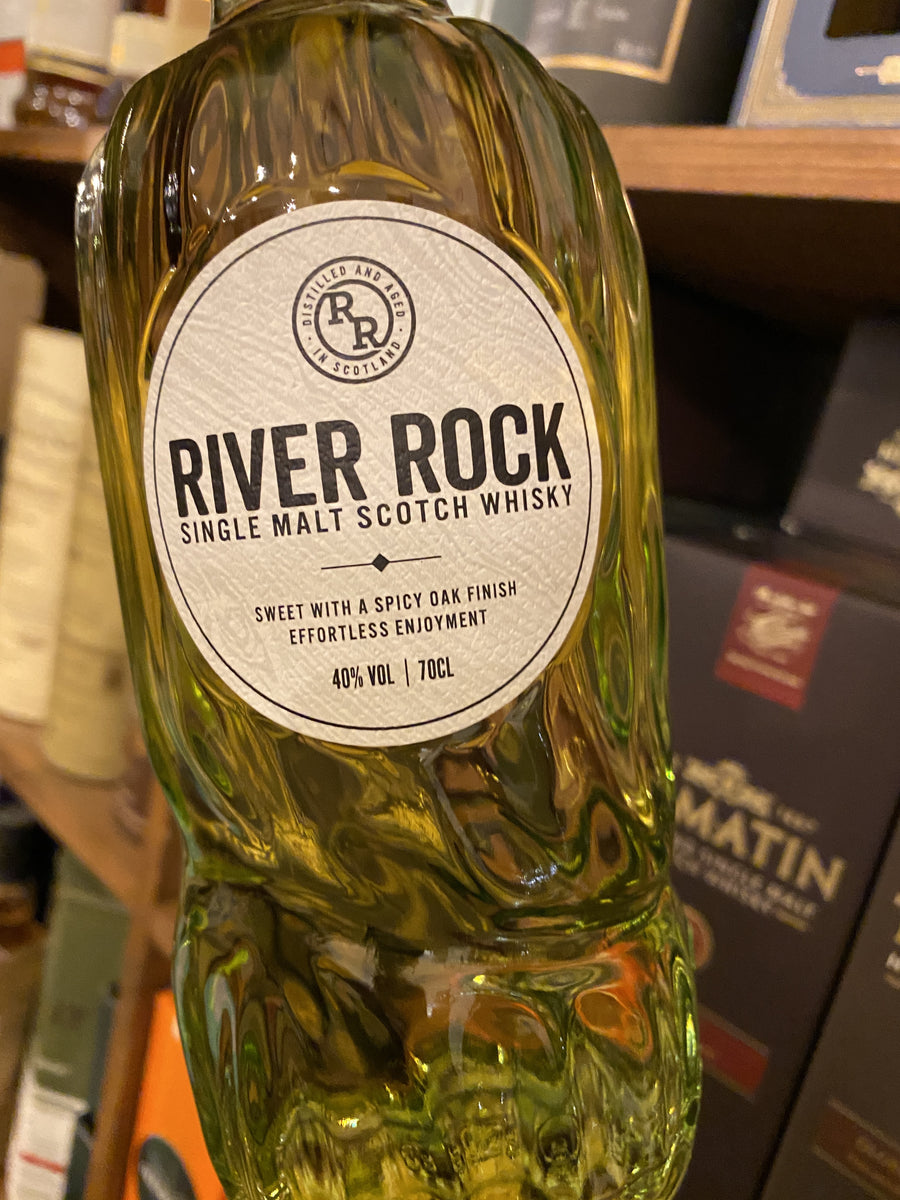 River Rock Single Malt Whisky 70cl – St Andrews Wine Company Ltd