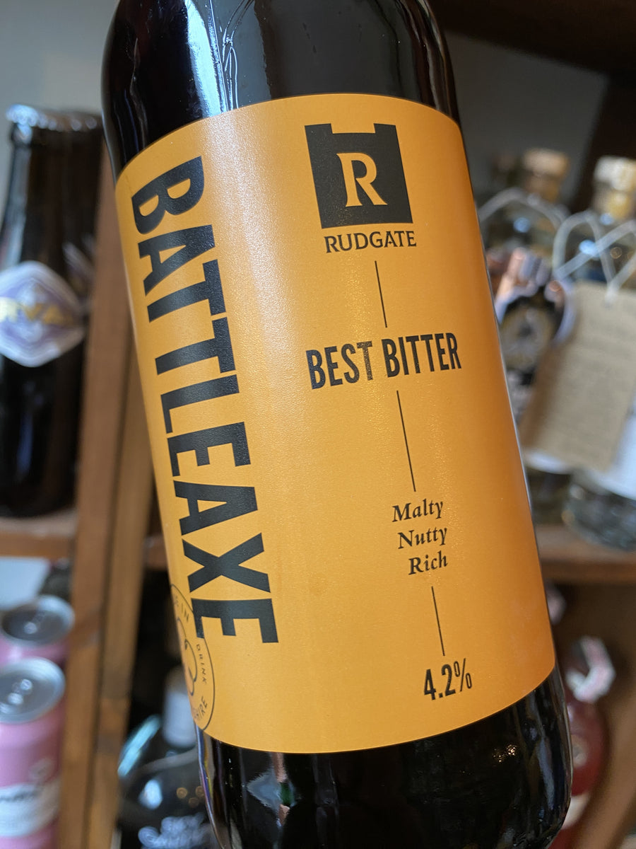 Rudgate Brewery Battleaxe Bitter 50cl – St Andrews Wine Company Ltd