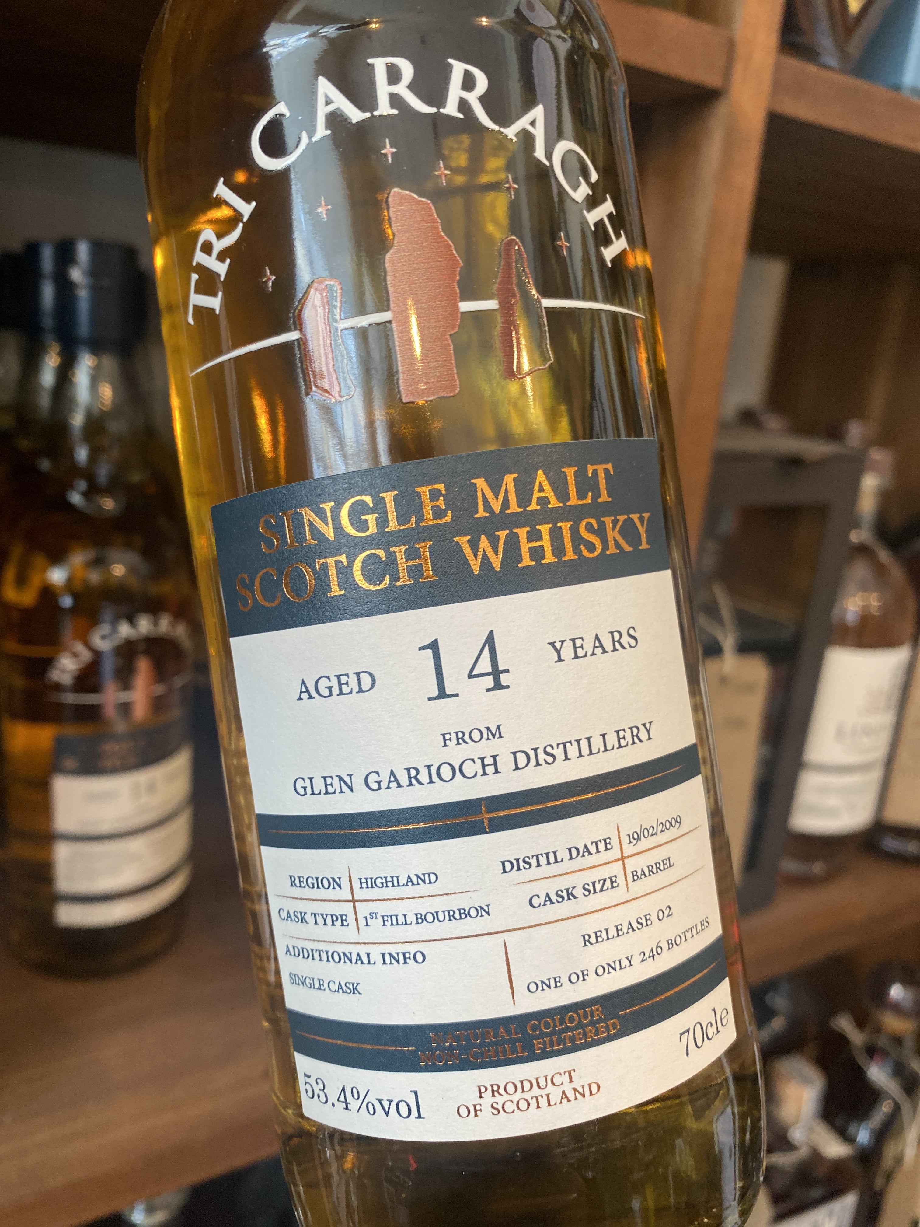Tri Carragh Glen Garioch 14 Year Old 70cl – St Andrews Wine Company Ltd