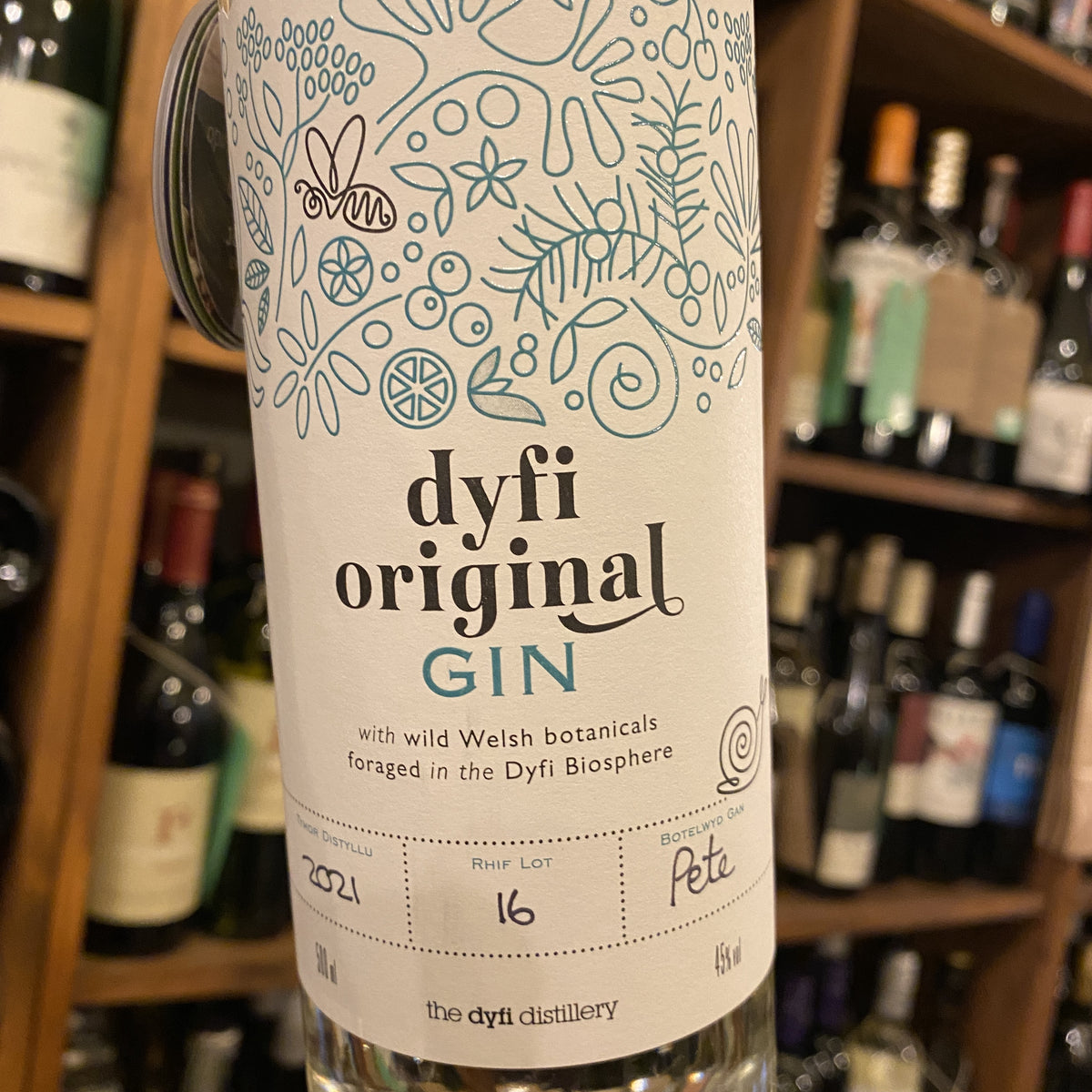 Dyfi Distillery Original Gin 50cl – St Andrews Wine Company Ltd